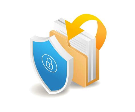 Server Folder Data Security Vector Art At Vecteezy