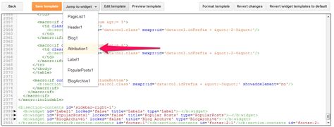 The New Blogger Template Editor Stylify Your Blog