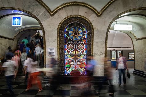 Enough opulence: Take in the aesthetic architecture of Moscow’s metro ...