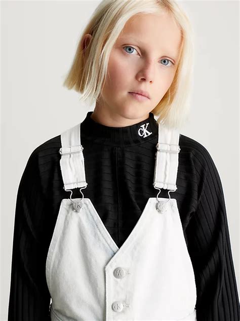 Denim Dungaree Dress Calvin Klein® Ig0ig022821aa