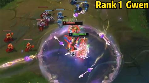 Rank 1 Gwen The Best Gwen Is Dominating Kr High Elo Youtube