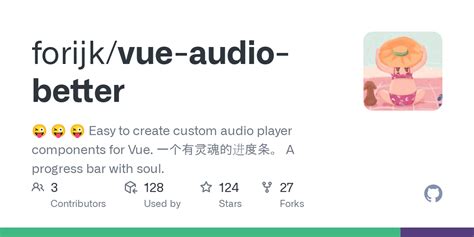 GitHub Forijk Vue Audio Better Stuck Out Tongue Winking Eye Stuck Out Tongue Winking Eye