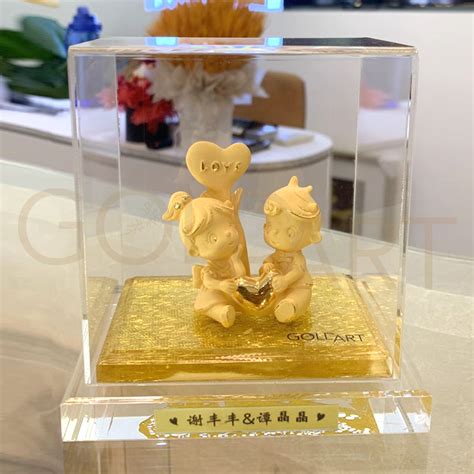 Customise Etching Plate Gold Art
