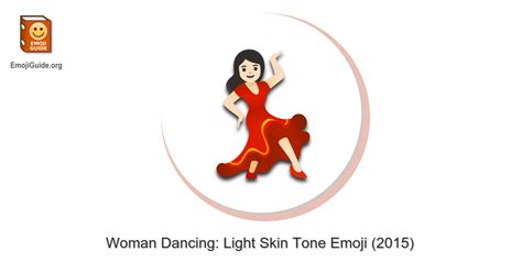 💃🏻 Woman Dancing Light Skin Tone Emoji 📕 Emojiguide