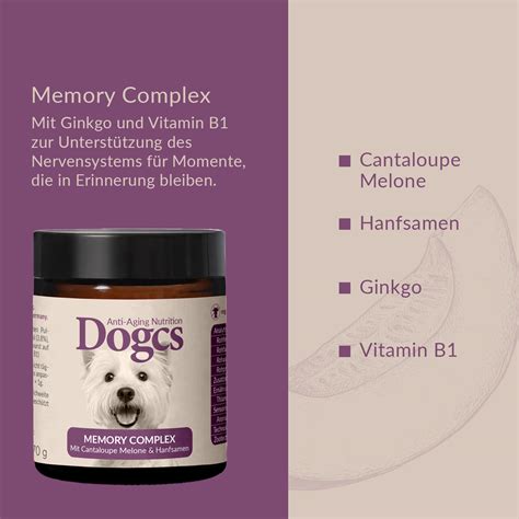 Memory Complex Anti Aging Nutrition Dogcs