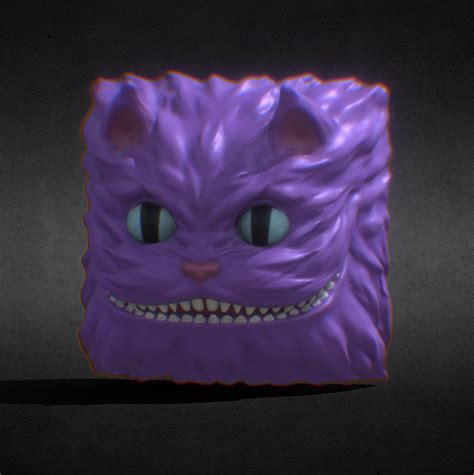 Stl File Cheshire Cat Keycap 🐱・3d Print Model To Download・cults