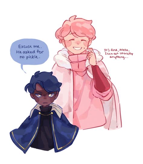 He Asked For No Pickles Meme But Its With Someones Au Excuse Me He Asked For No Pickles