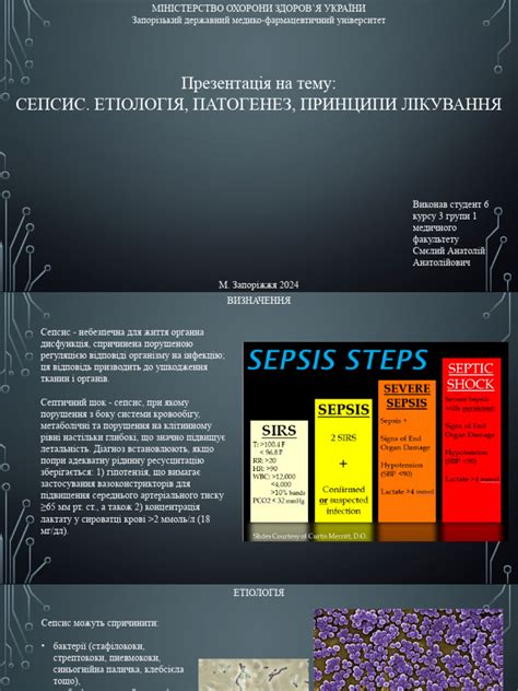 Сепсис Pdf