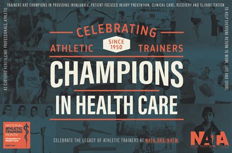 National Athletic Training Month Nata