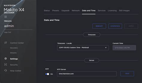 Step 1 Configure Ntp Settings
