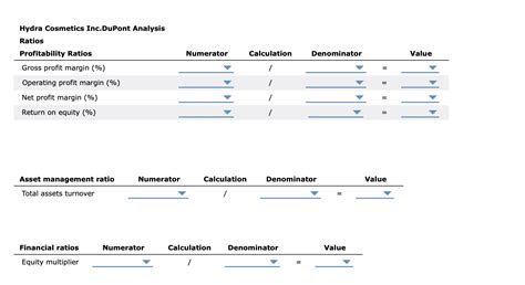 Solved In The Following Table Select Whether Each Of The Chegg