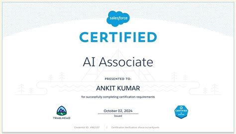 Ankit Tiwari On Linkedin Excited To Announce That Ive Officially Completed My Ai Associate…