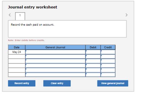 Solved Required Information Exercise 6 9A Record Chegg