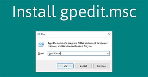 Cách tải cài đặt Group Policy Editor GPEdit Msc trên Windows