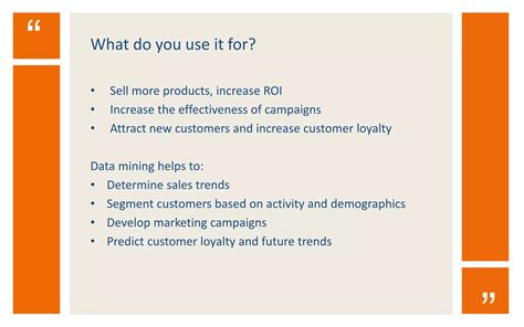 Data Mining And Data Visualisation Lance Nelson Ppt