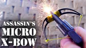 Build An Assassin Style Micro Crossbow At Home