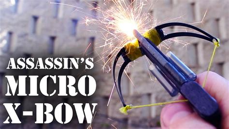 Build An Assassin Style Micro Crossbow At Home