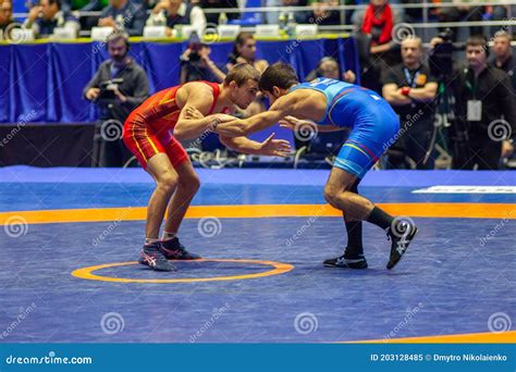 Match Between Andrii Yatsenko Ukraine Vs Narek Hovhannisyan Armenia Editorial Image Image Of