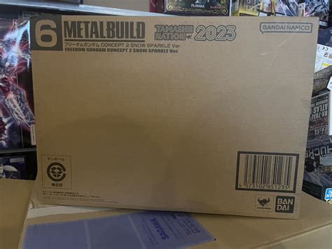 新品未開封 伝票跡あり Metal Build フリーダムガンダム Concept 2 Snow Sparkle Ver 魂ネイション