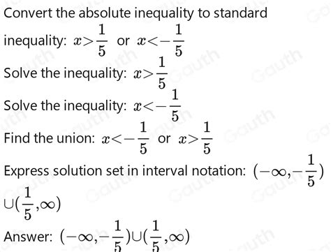 Solved Solve The Inequality And Specify The Answer Using Interval