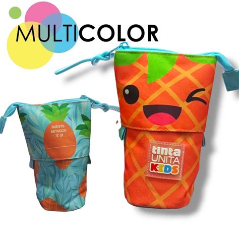 Astuccio Verticale Su E Giu In Poliestere Multicolor Colorificio