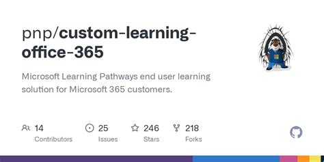 Github Pnpcustom Learning Office 365 Microsoft Learning Pathways End User Learning Solution