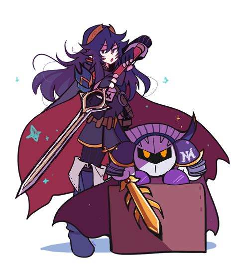 Lucina And Meta Knight Fire Emblem And 3 More Drawn By Homriette