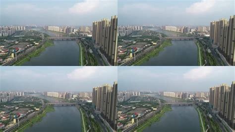 长沙浏阳河城市4k航拍视频素材下载编号3148833光厂vj师网