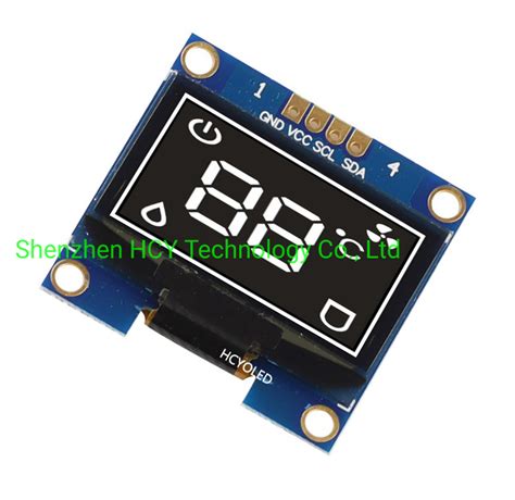 Mini OLED Module With X Resolution I C Interface And Multi Functionality For Medical