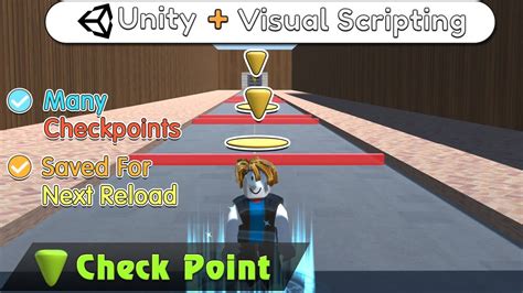 Checkpoint that works for any Games | Unity Visual Scripting Tutorial - YouTube