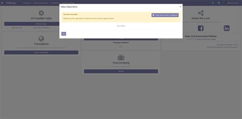 Error Odoo Client · Issue 29724 · Odoo Odoo · Github