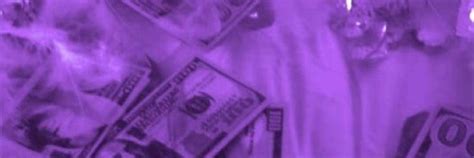 Aesthetic Purple Money Header Purple Aesthetic Banner Discord Purple