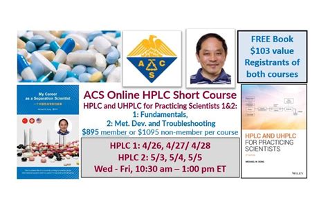 Acs Hplc Online Courses Fundamentals Method Development And Troubleshooting