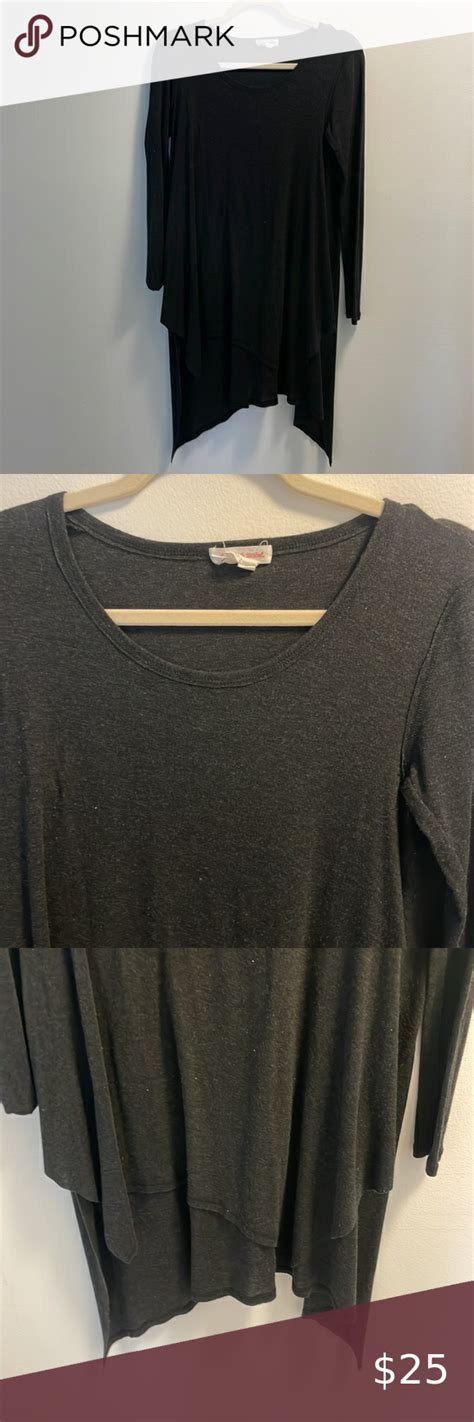 Ingrid And Isabel Maternity Size S Top Cover Up Gray Clothes Design