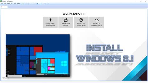 How To Install Windows 8 1 In Vmware Workstation ™ Youtube