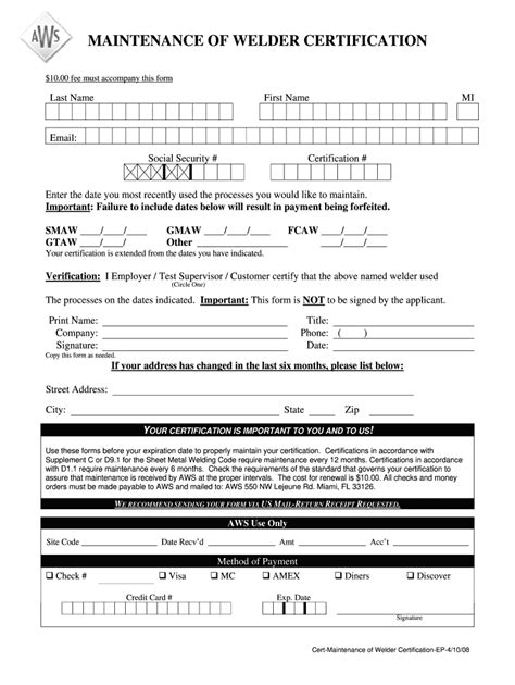 Welders Certificate 2008 2025 Form Fill Out And Sign Printable Pdf