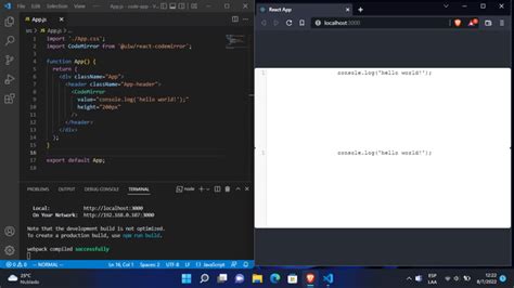 Why Do I Get Two Code Editors Im Using React Codemirror V321 Rreact