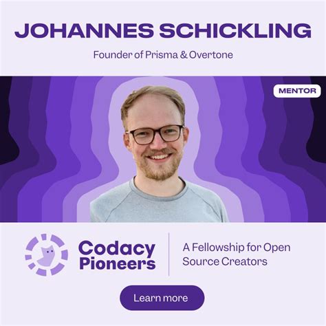 Codacypioneers Opensource Opensourcesoftware Prisma Opensourcecommunity Fellowship