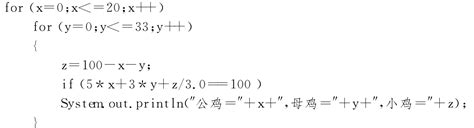 Java穷举法解方程枚举法（穷举法）java语言程 Csdn博客