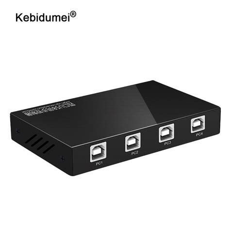 Kebidumei Usb Kvm Switch Usb 2 0 Switcher Voor Toe Grandado