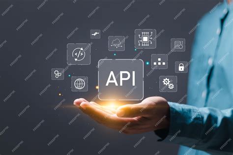 Premium Photo Api Application Programming Interface Concept Man