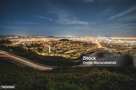 맑고 푸른 하늘 캘리포니아 화창한 날에 샌프란시스코 도시의 아름다운 다른 전망 0명에 대한 스톡 사진 및 기타 이미지 0명 건축 계곡 Istock