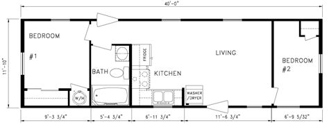 14x60 Mobile Home Floor Plans