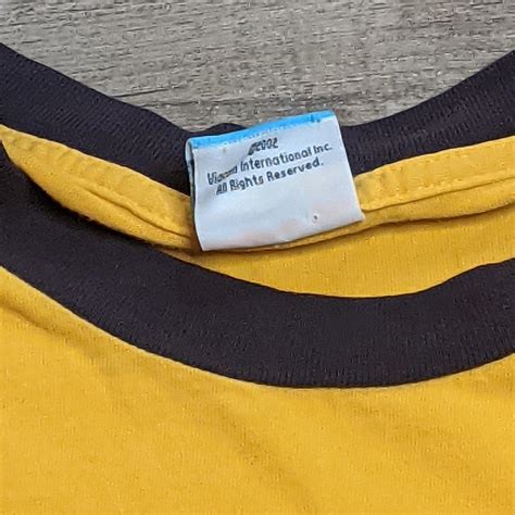 Vintage Spongebob Squarepants Ringer Tee W Booyaa Depop