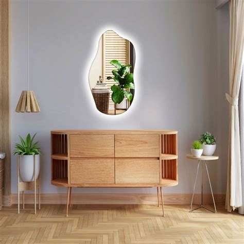 خرید آنلاین و قیمت آینه تجسم طرح دفرمه بک لایت مدل مایسا 1403 وکسی