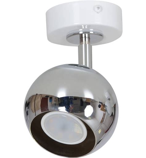 Lampa Kinkiet Ball Chrom Plafon Plafony Nowoczesne Polski