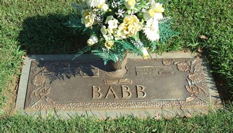 Joe C Babb 1900 1980 Find A Grave Memorial