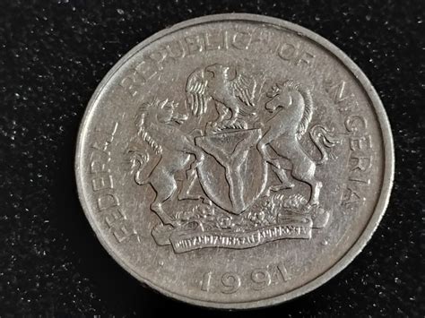Nigeria Federal Republic 1991 1 Naira Hobbies And Toys Memorabilia