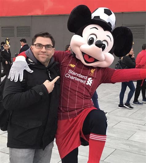 Jimbo Has Met Micky Mouse At The Game Tonight Rliverpoolfc