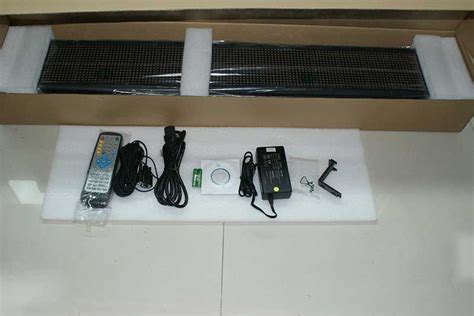 p4 75 red color dot matrix led scrolling sign remote control led